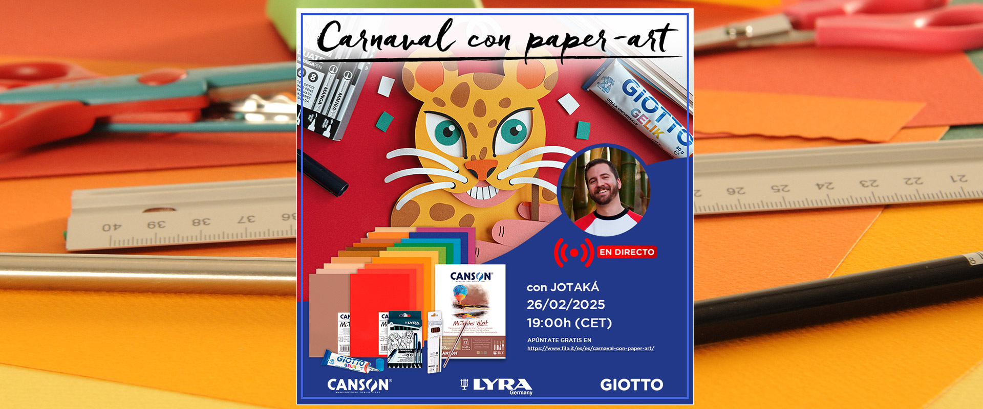 Carnaval con paper-art con Jotaká | Canson®